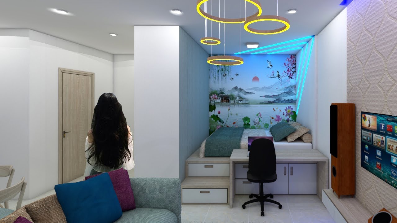 Tiny Apartment Minimal & Sustainable | Micro Studio Apartment 31sqm ...