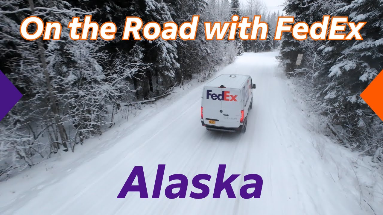 On The Road with FedEx in North Pole, Alaska - YouTube