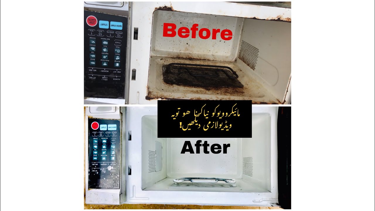 How to restore a rusted microwave restoration & painting - YouTube