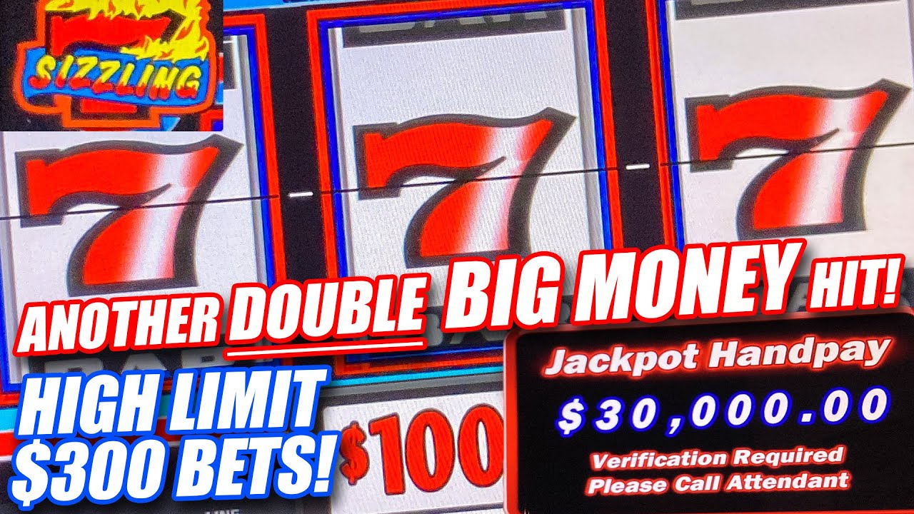 BIGGEST TWO TIME JACKPOT ON HIGH LIMIT SIZZLING 7 SLOT MACHINE ...