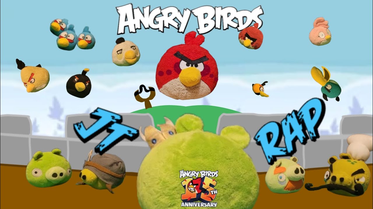 Angry Birds JT Music Rap (Plush Version) - YouTube
