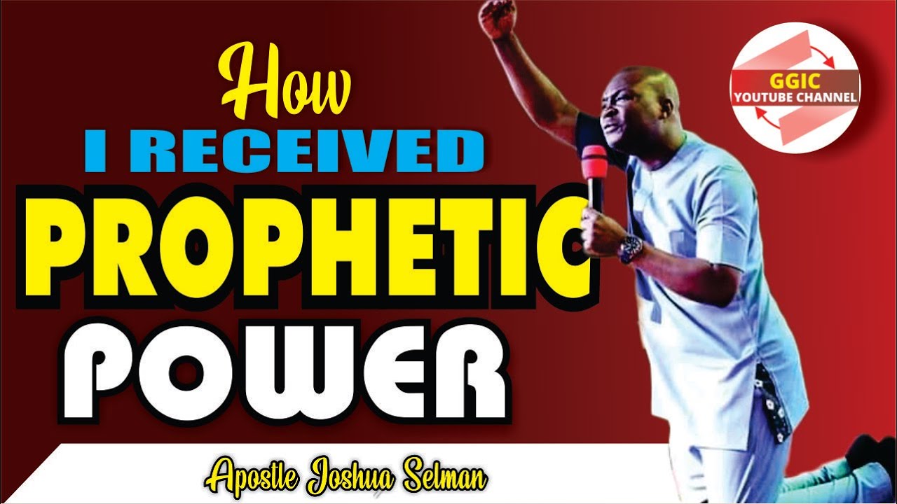 HOW I RECEIVED PROPHETIC POWER - YouTube
