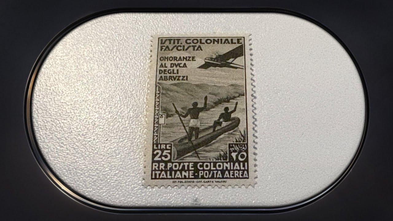 italian colonies stamp $? - YouTube