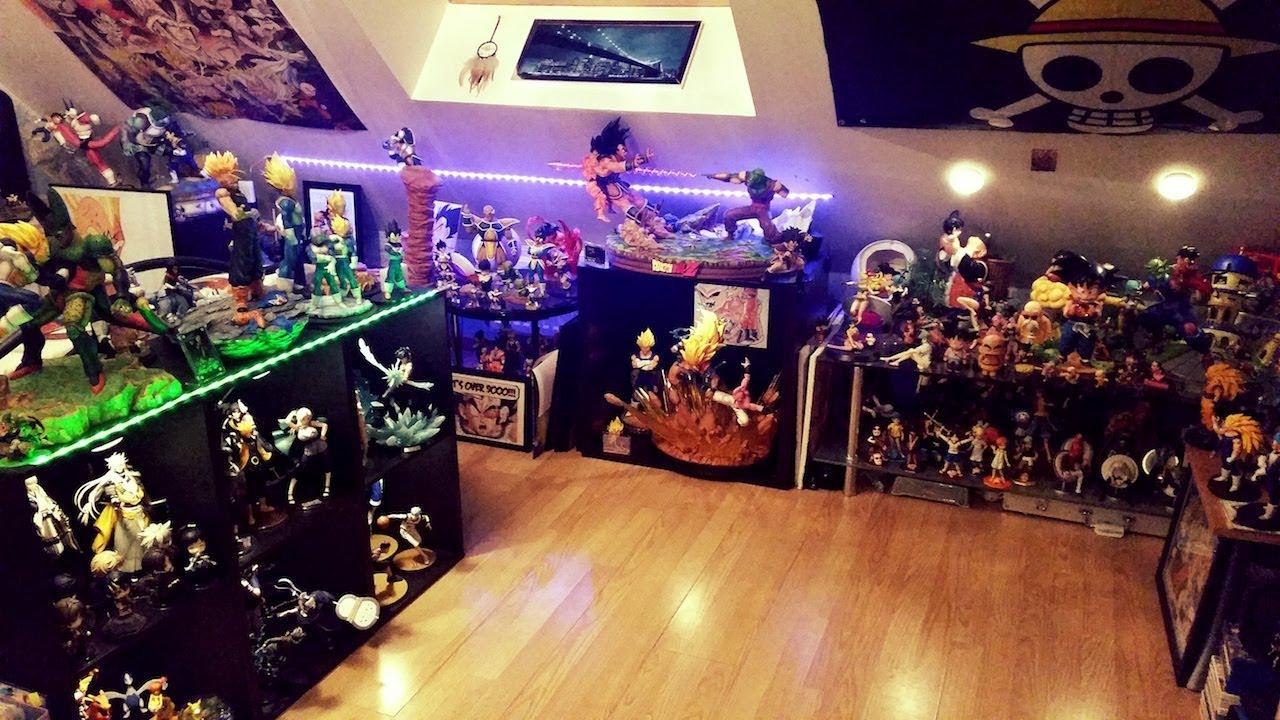 My Dragon Ball & Anime Room Tour 2018 - YouTube