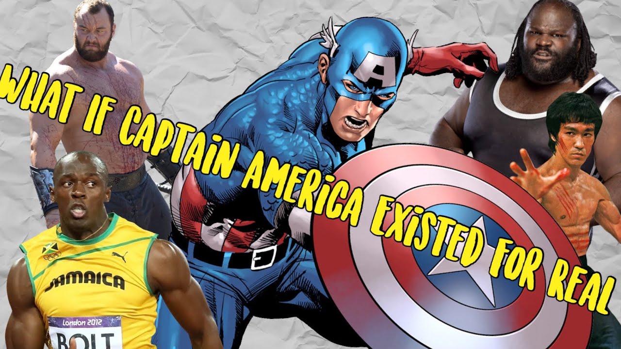 Comparing Captain America to Real Life Humans - What If Captain America ...