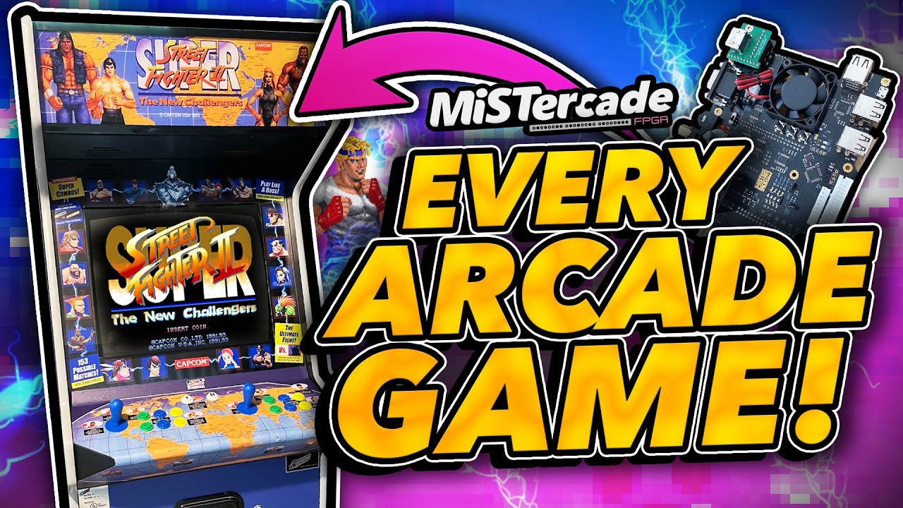 MiSTercade: Play Every Arcade Game in One Cabinet! - YouTube