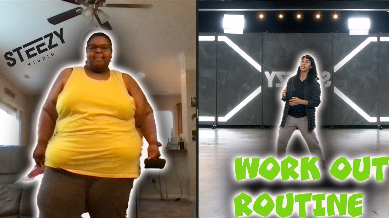 MY WORK OUT ROUTINE| STEEZY| day in my life vlog| steezy studio| prissy ...
