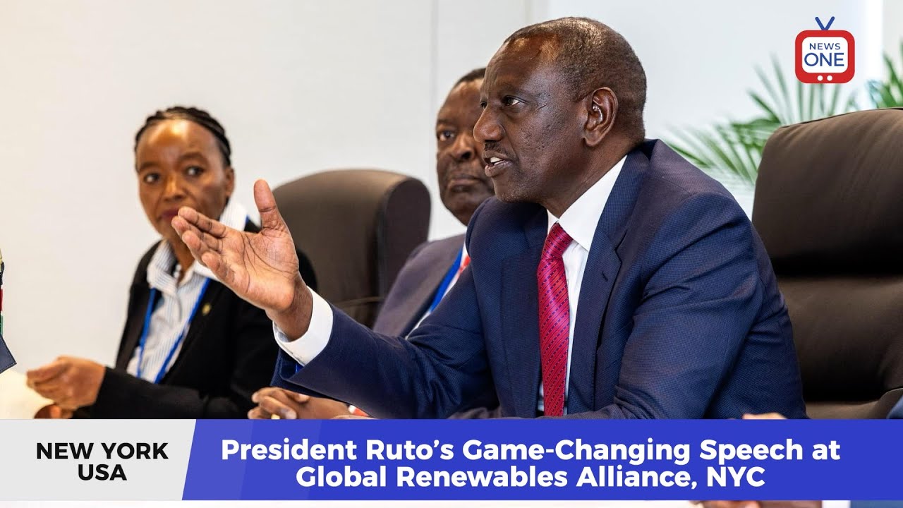 President Ruto at Global Renewables Alliance Summit, New York. - YouTube