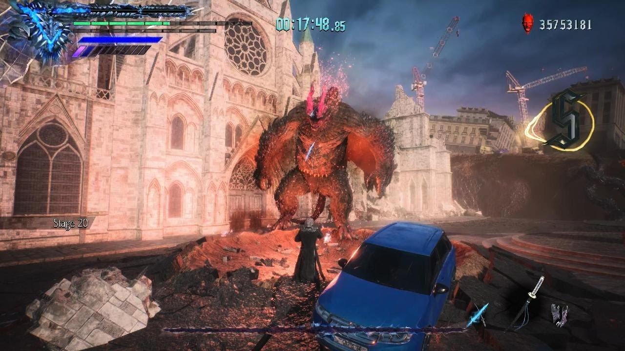 Devil May Cry 5 boss slumpt zzz - YouTube
