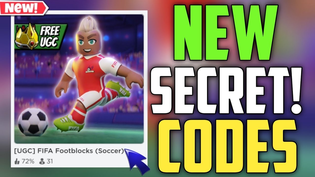 FIFA FOOTBLOCKS (UGC) New Codes 2023!! | ROBLOX *SECRET* CODES [SOCCER] - YouTube