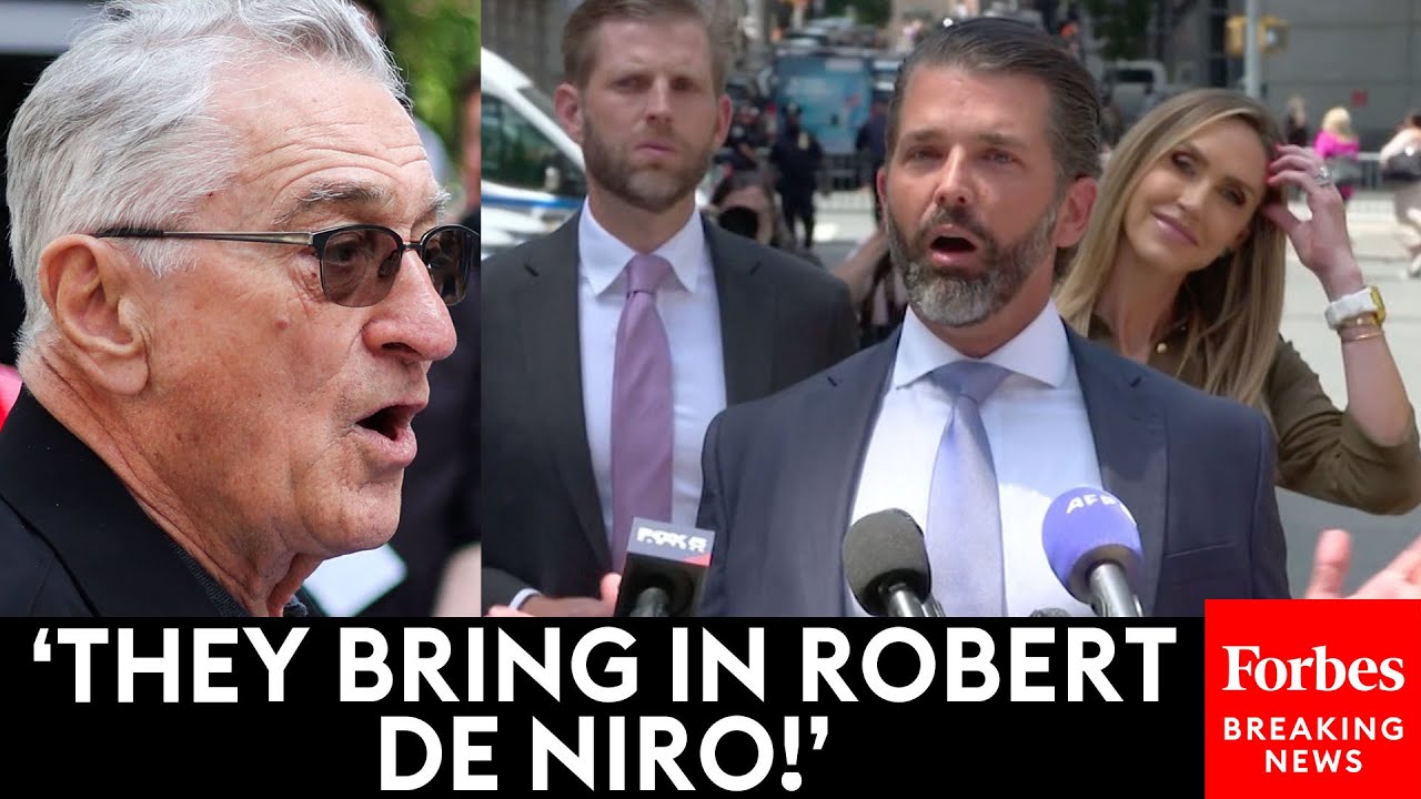Donald Trump Jr., Eric Trump, And Lara Trump React To Robert De Niro ...
