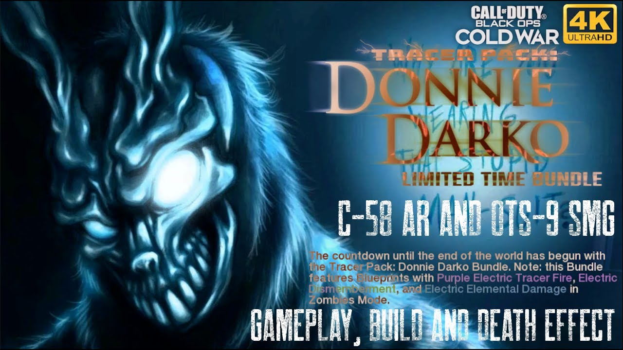 COD Black Ops Cold War/Donnie Darko Bundle/C-58 and OTs-9 Blueprint ...