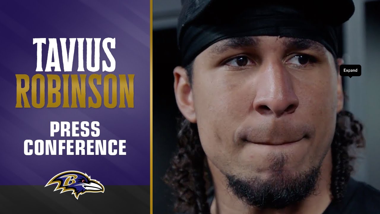 Tavius Robinson on Sealing the Victory | Baltimore Ravens - YouTube