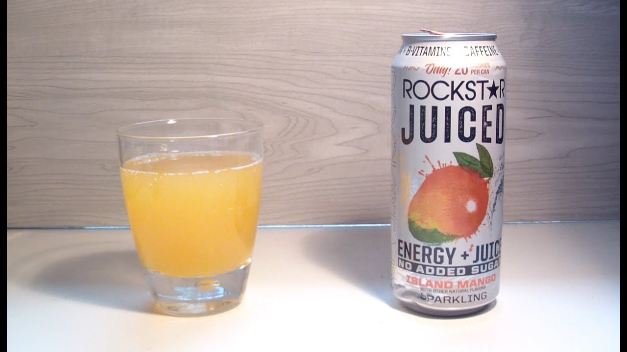 TPX Reviews - "Rockstar Energy: Juiced (Island Mango)" - YouTube
