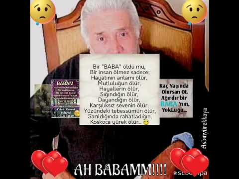 BABAMM😔😢(Karamsar Şaiir)