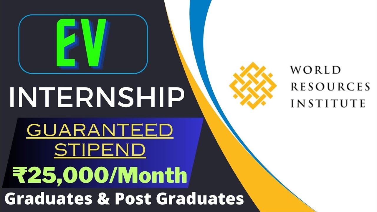 EV Internship 2024 | GUARANTEED STIPEND ₹25,000/Month | All Are ...