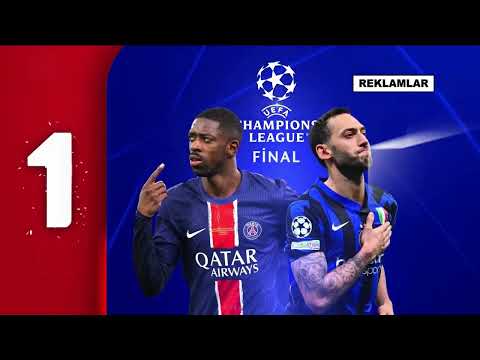 TRT 1 - Reklam Jeneriği // UEFA Şampiyonlar Ligi Final Temalı (PSG - Inter) - 50 FPS