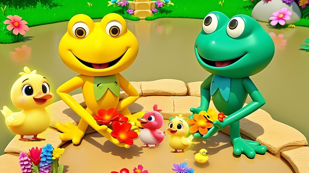 Toad and His Friends - Baby Rhymes & Song || Nursery Rhymes & Kids ...