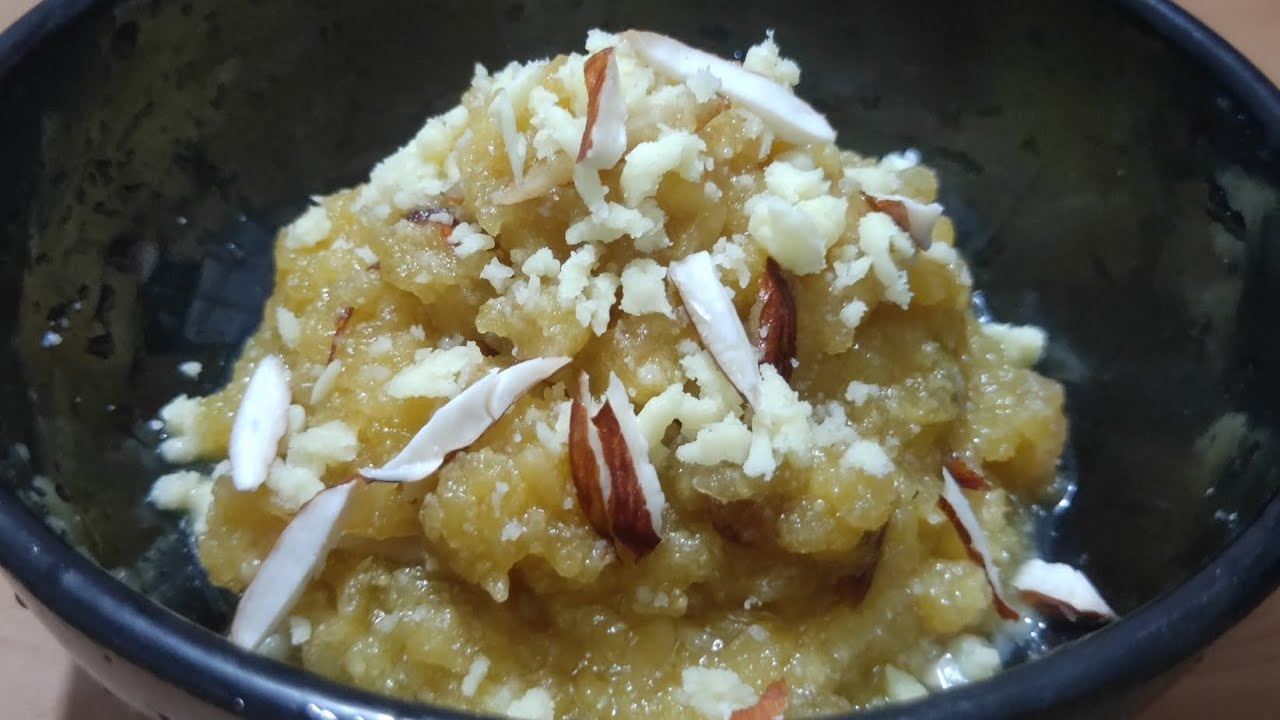 Apple halwa recipe | আপেলের হালুয়া | apple ka halwa | how to make ...