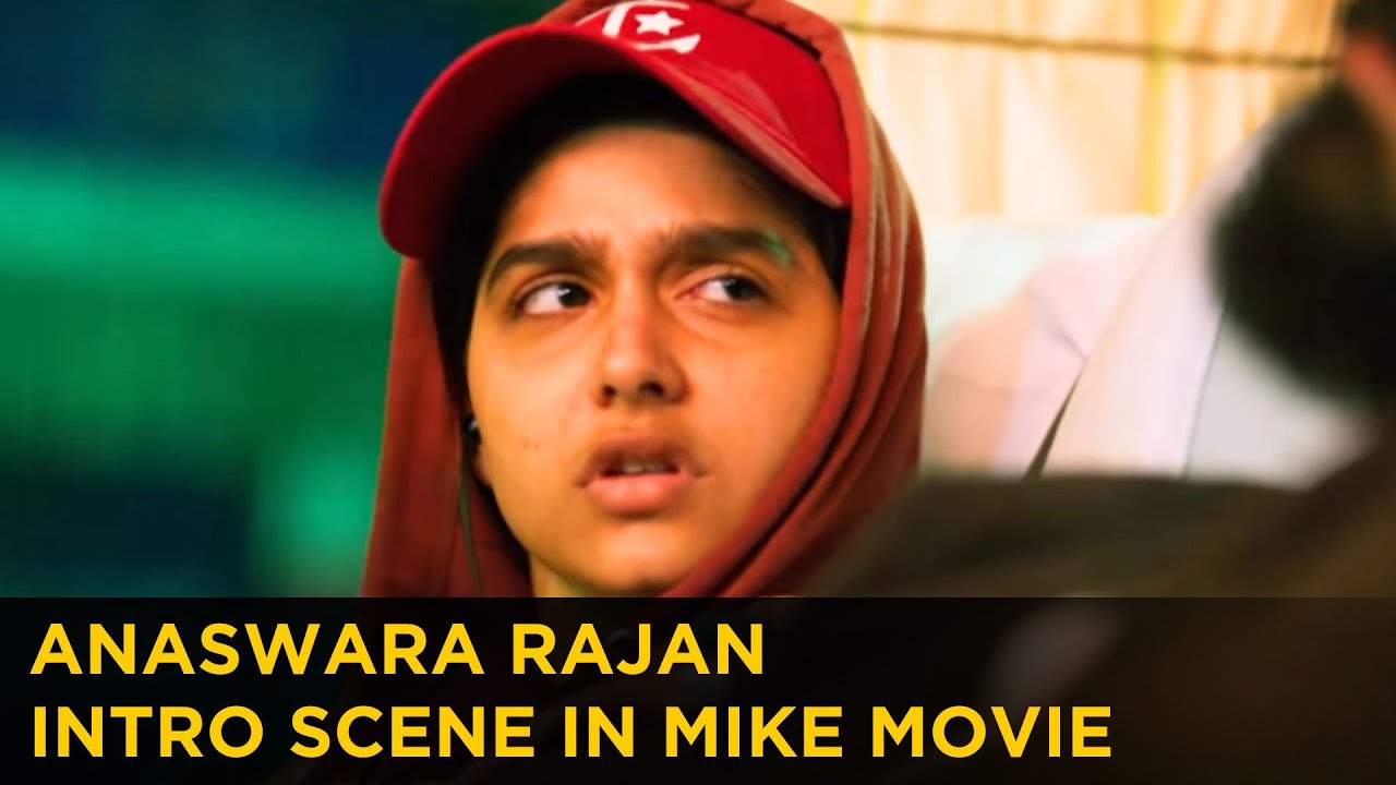 Anaswara rajan intro scene in Mike movie... | manoramaMAX | Mike - YouTube