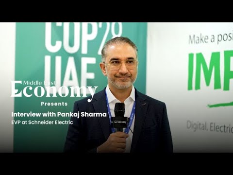 Interview with Pankaj Sharma, Executive Vice President of Schneider Electric - YouTube