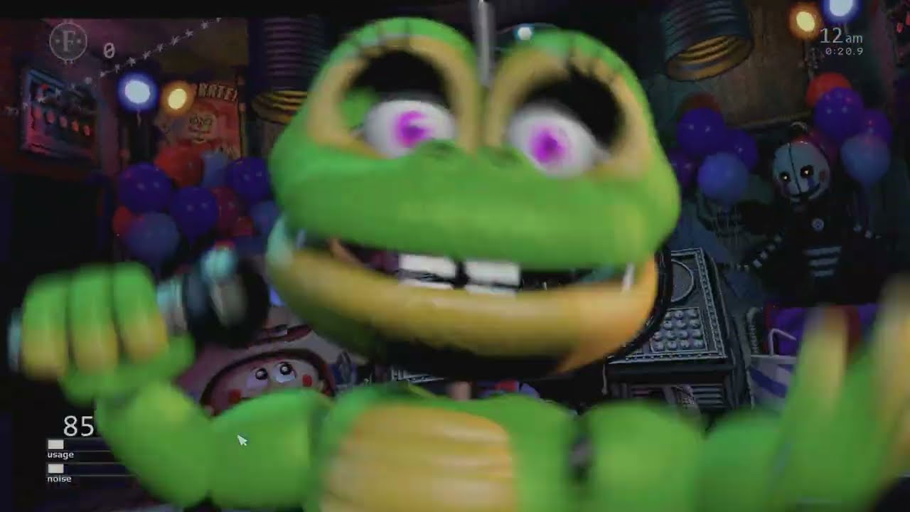 Ultimate Custom Night happy frog jumpscare - YouTube