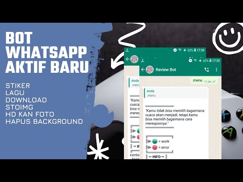 Bot whatsapp aktif terbaru || Review bot wa fitur, stiker, lagu ...