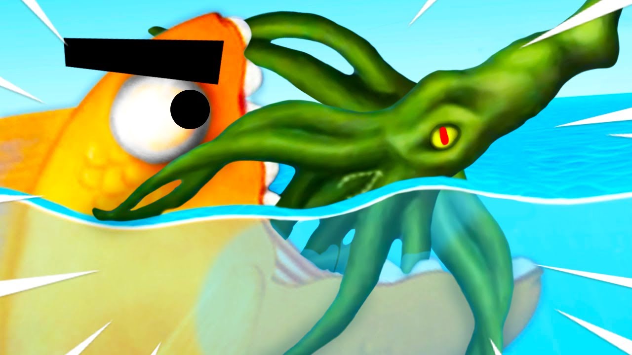 PEZ MUTANTE VS. KRAKEN GIGANTE!!! 😨🔥 - YouTube