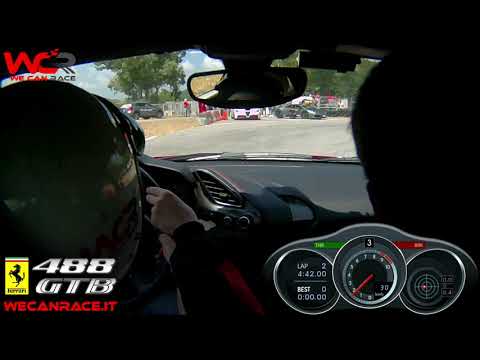 WeCanRace & Barbara B. al volante di Ferrari 488GTB alla Pista Due Mari Catanzaro