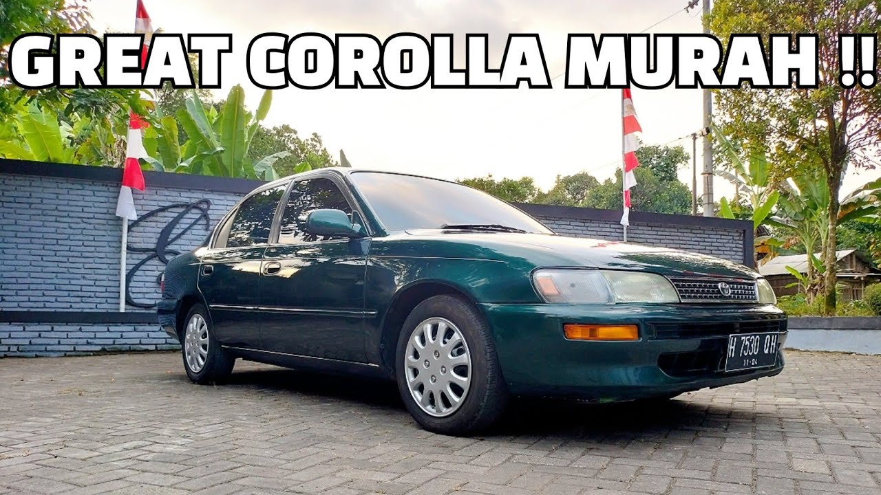 Toyota great corolla seg tahun 1996 last edition murah ‼️ - YouTube