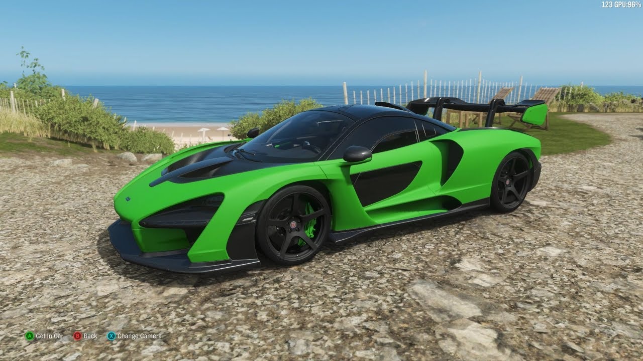 Forza Horizon 4 - 2018 McLaren Senna - Customize and Drive - YouTube