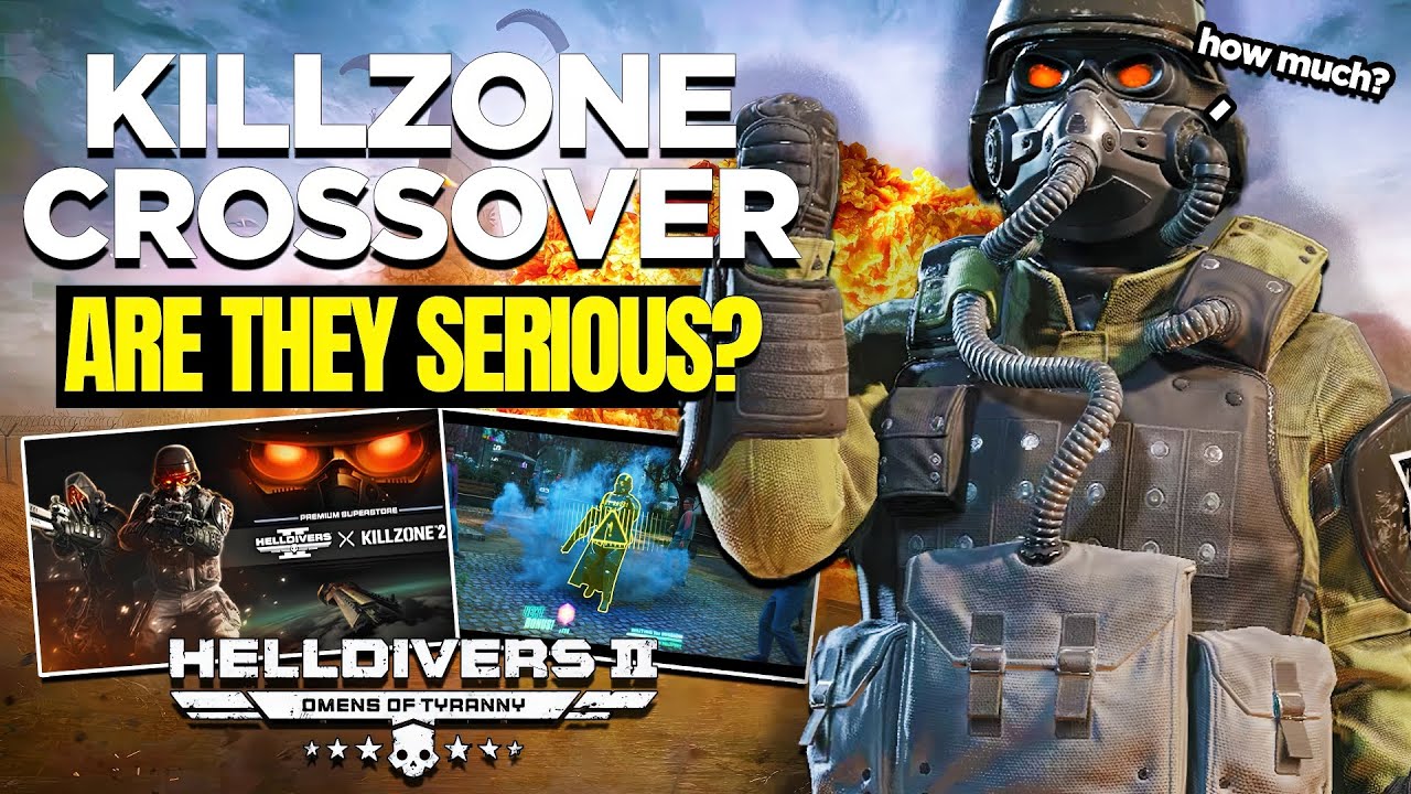 Helldiver's $20 Killzone Collab Is SHOCKING Players...New Update, Secret Level Cameo - YouTube