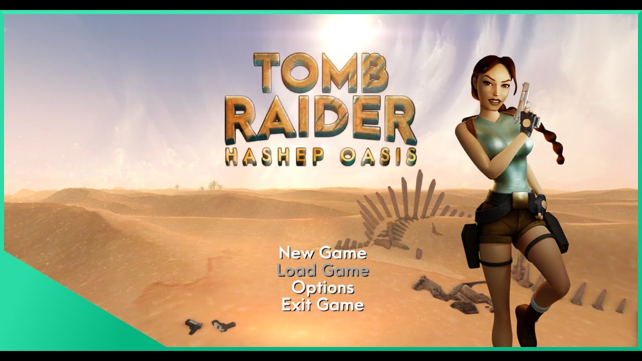 Tomb Raider Custom Levels (TRLE) - Hashep Oasis By Gecko | DE - YouTube