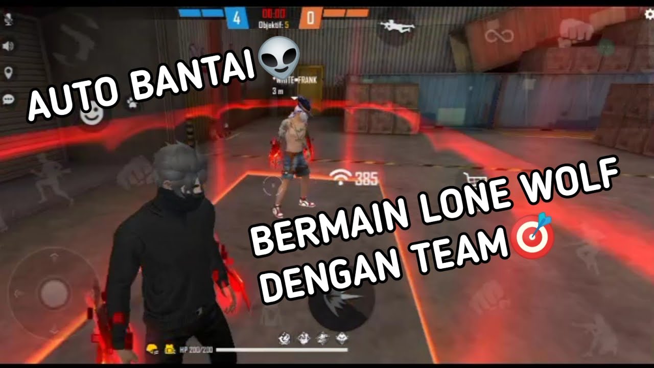 MAIN LONE WOLF BERSAMA TEAM SENDIRI👽 AUTO BANTAI🎯 - YouTube