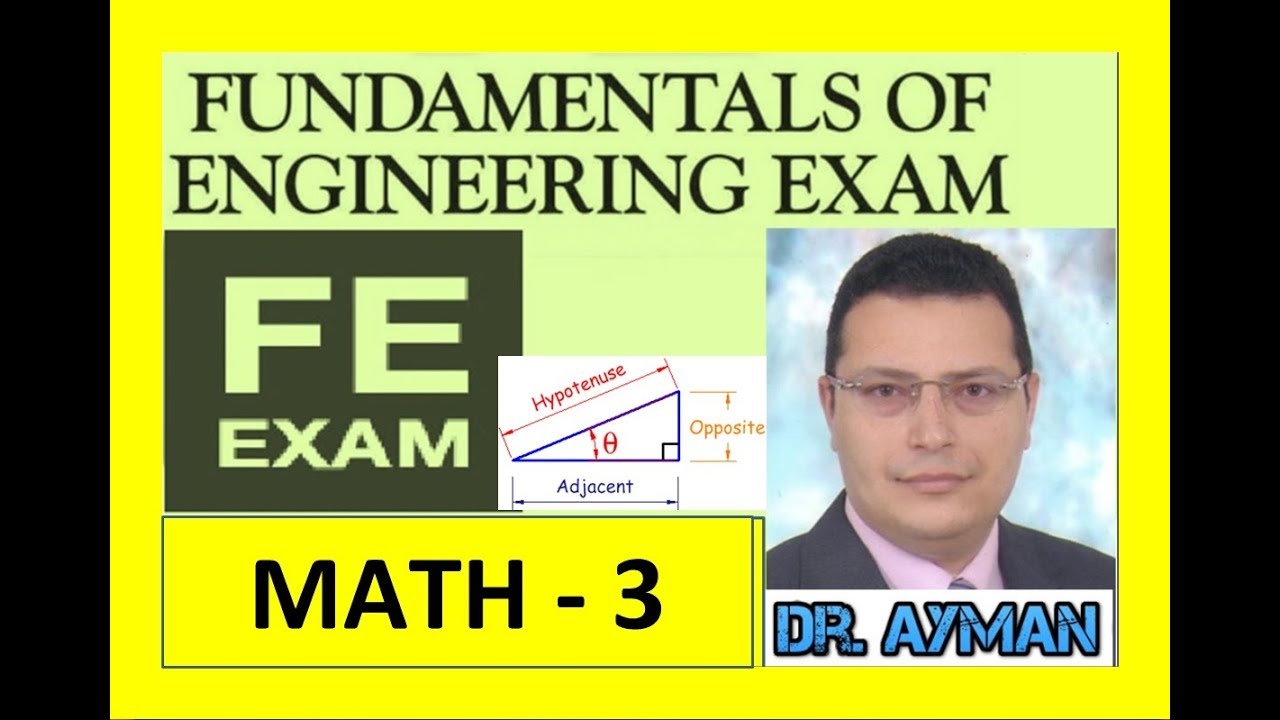 FE | FE exam | Math-3 - YouTube