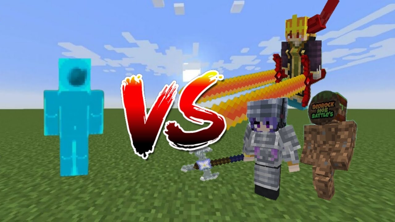 Origin vs Fallen Star | minecraft mob battle | - YouTube