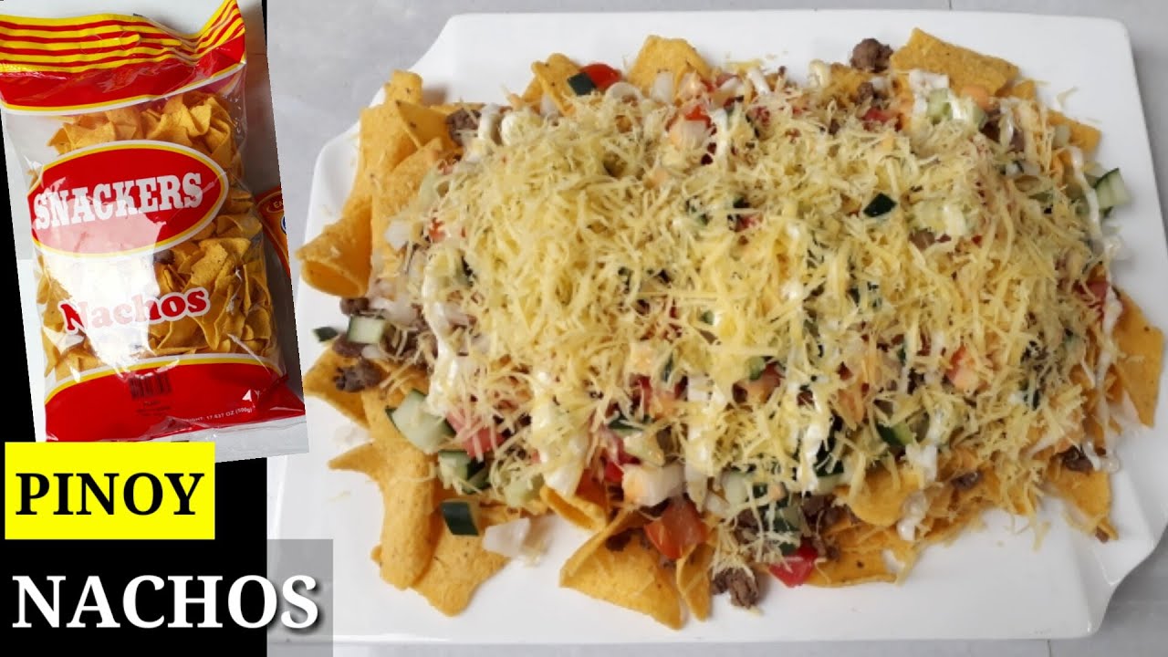 EASY AND QUICK HOMEMADE NACHOS / HOW TO MAKE NACHOS - YouTube