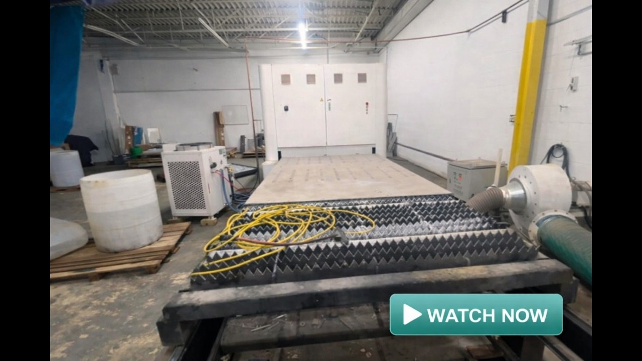 Surplus CNC, Fab & Industrial Equipment Lot 1500 - 2022 6000 WATT 5' X ...
