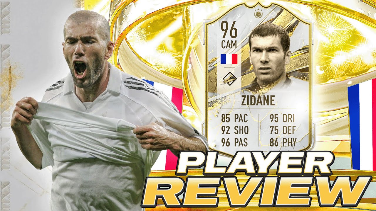 OMG!!🔥96 PRIME ICON ZIDANE PLAYER REVIEW - FIFA 23 ULTIMATE TEAM - YouTube
