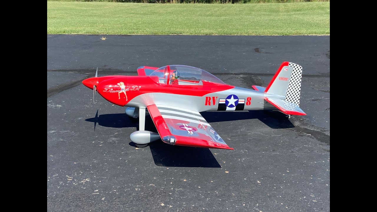 Seagull RV-8 ARF on Electric Power 5-13-2023 - YouTube