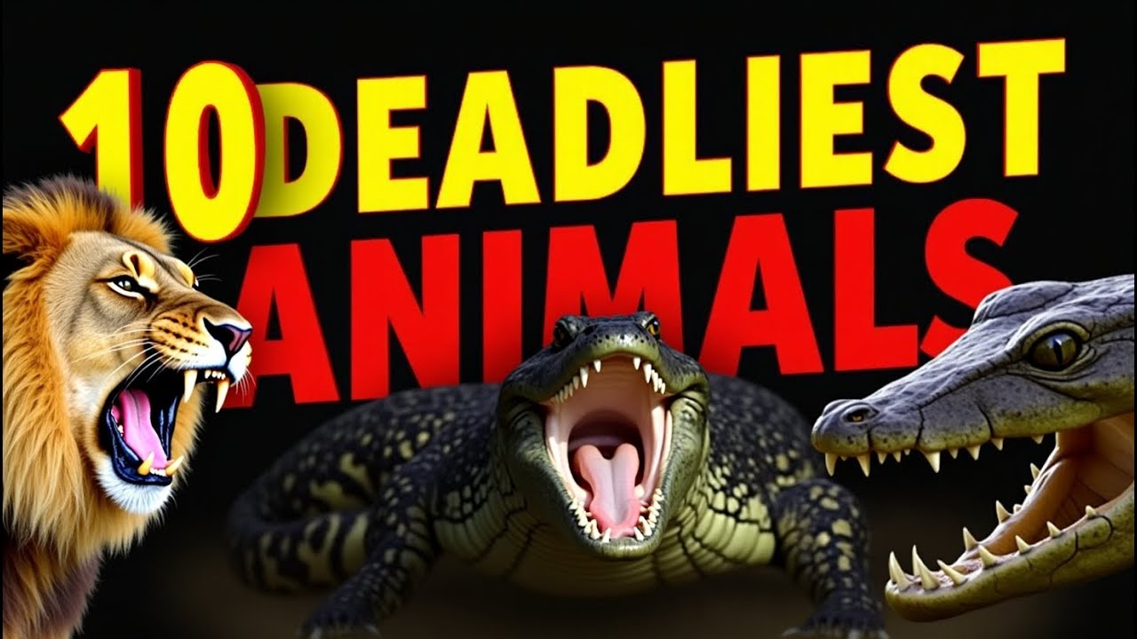10 Most Dangerous Animals in the World | Deadliest Creatures You Should ...