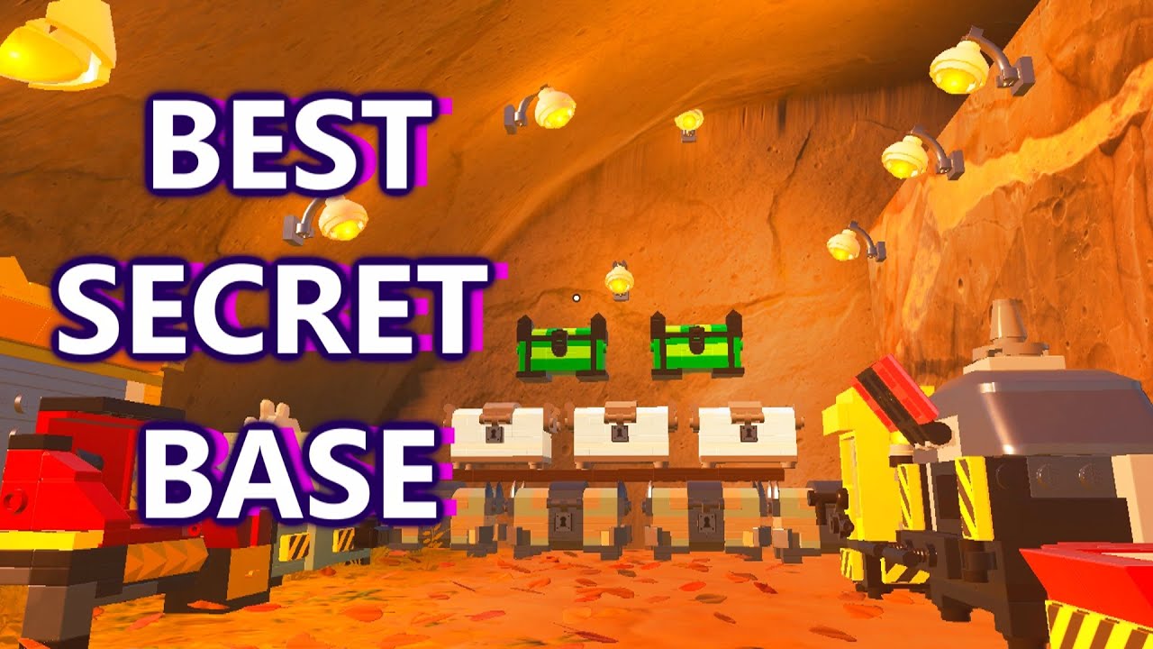 Best SECRET BASE in Lego Fortnite - YouTube