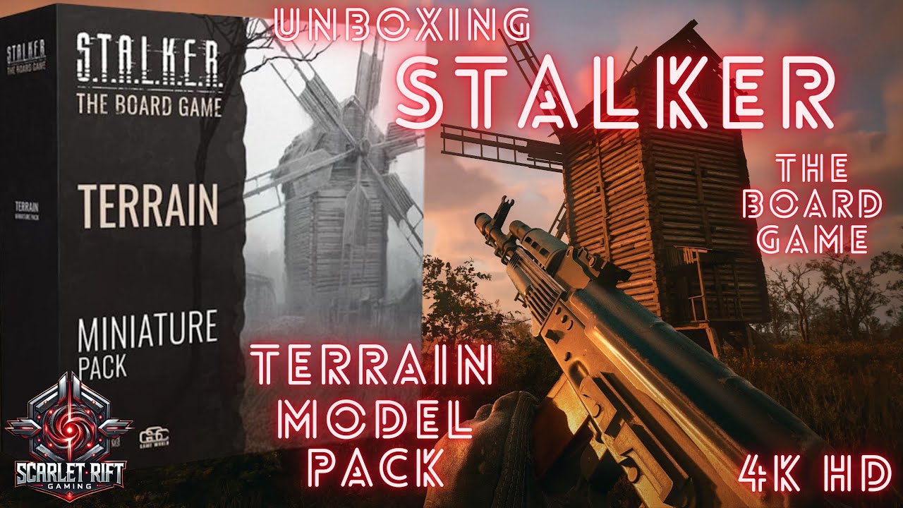 Stalker The Board Game Terrain Model Pack - YouTube
