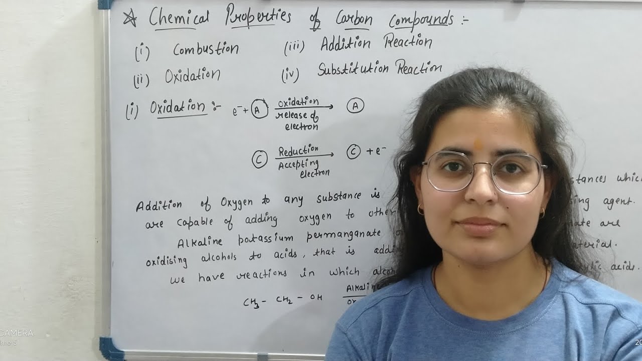 Chemical properties of Carbon Compound/Oxidation/Addition reaction ...