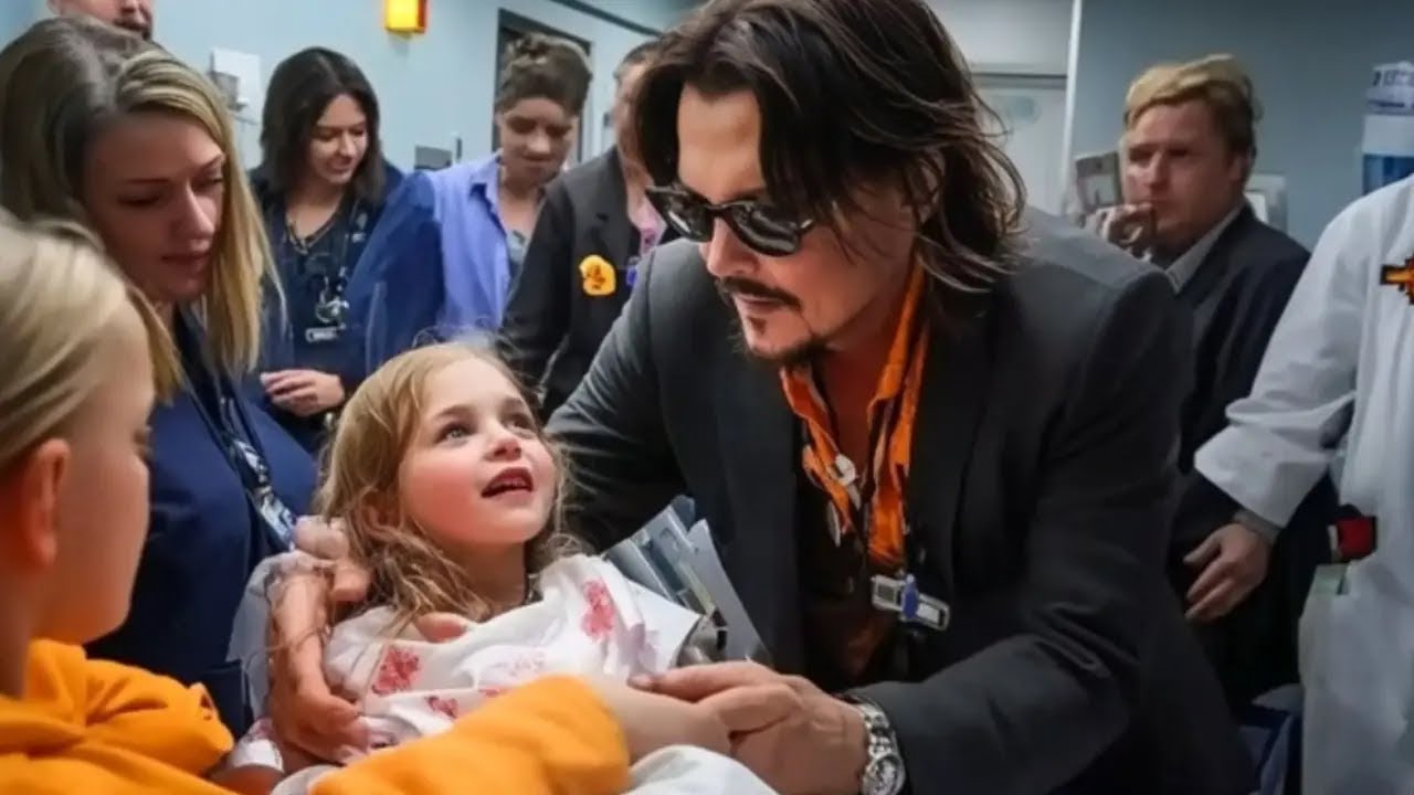 Johnny Depp Hugs Girl Right Before Her Dying! The Reason Will Make You ...