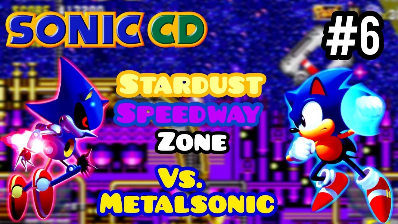 Sonic the hedgehog CD : Stardust speedway zone [FullHD60FPS] - YouTube