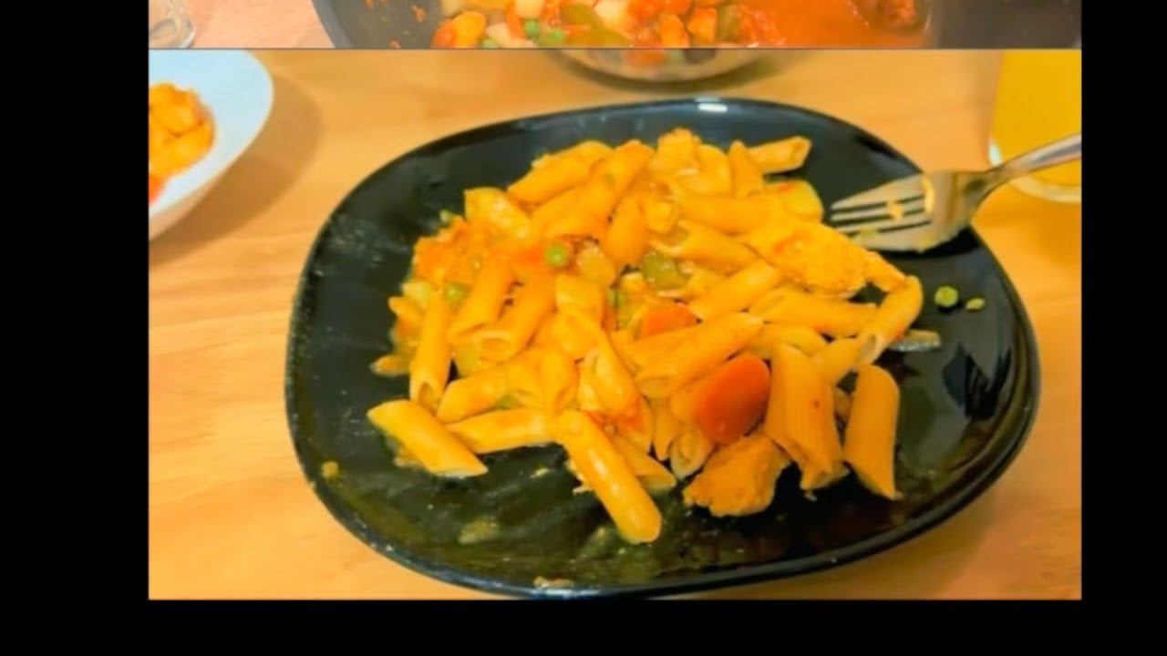 Best Chicken vegetable macaronies | easy and quick recipe - YouTube
