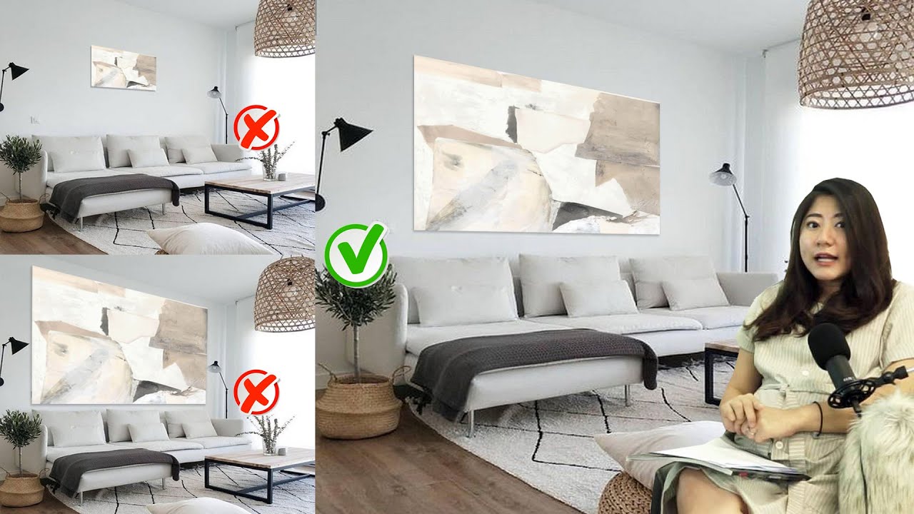 ADA RUMUSNYA? MENGHITUNG UKURAN HIASAN DINDING YANG TEPAT! - YouTube