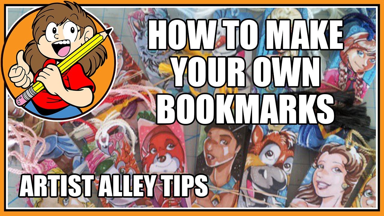 Artist Alley Tips: Bookmarks [With Commentary] |Rated 13+ - YouTube