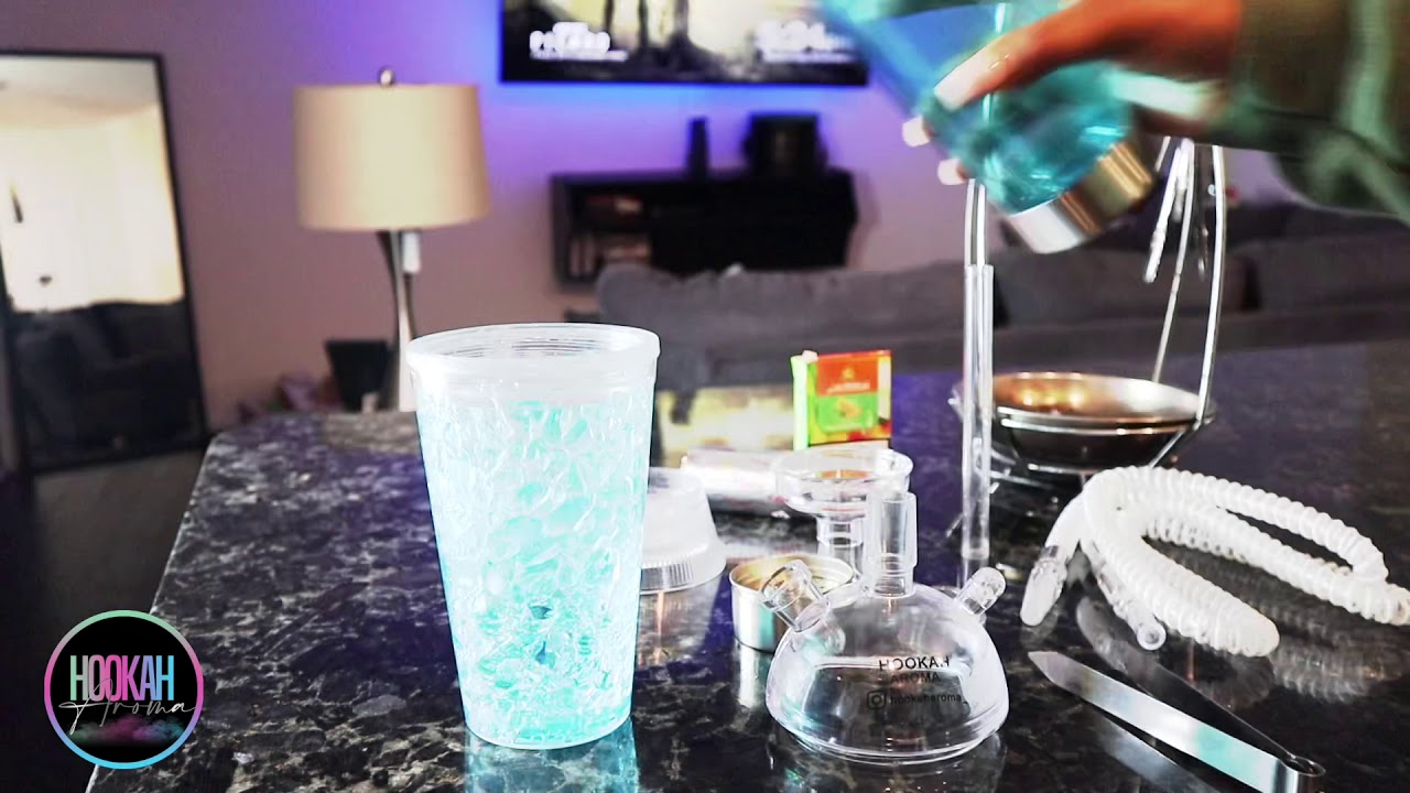 LED Portable Hookah Tutorial 💨💨 - YouTube